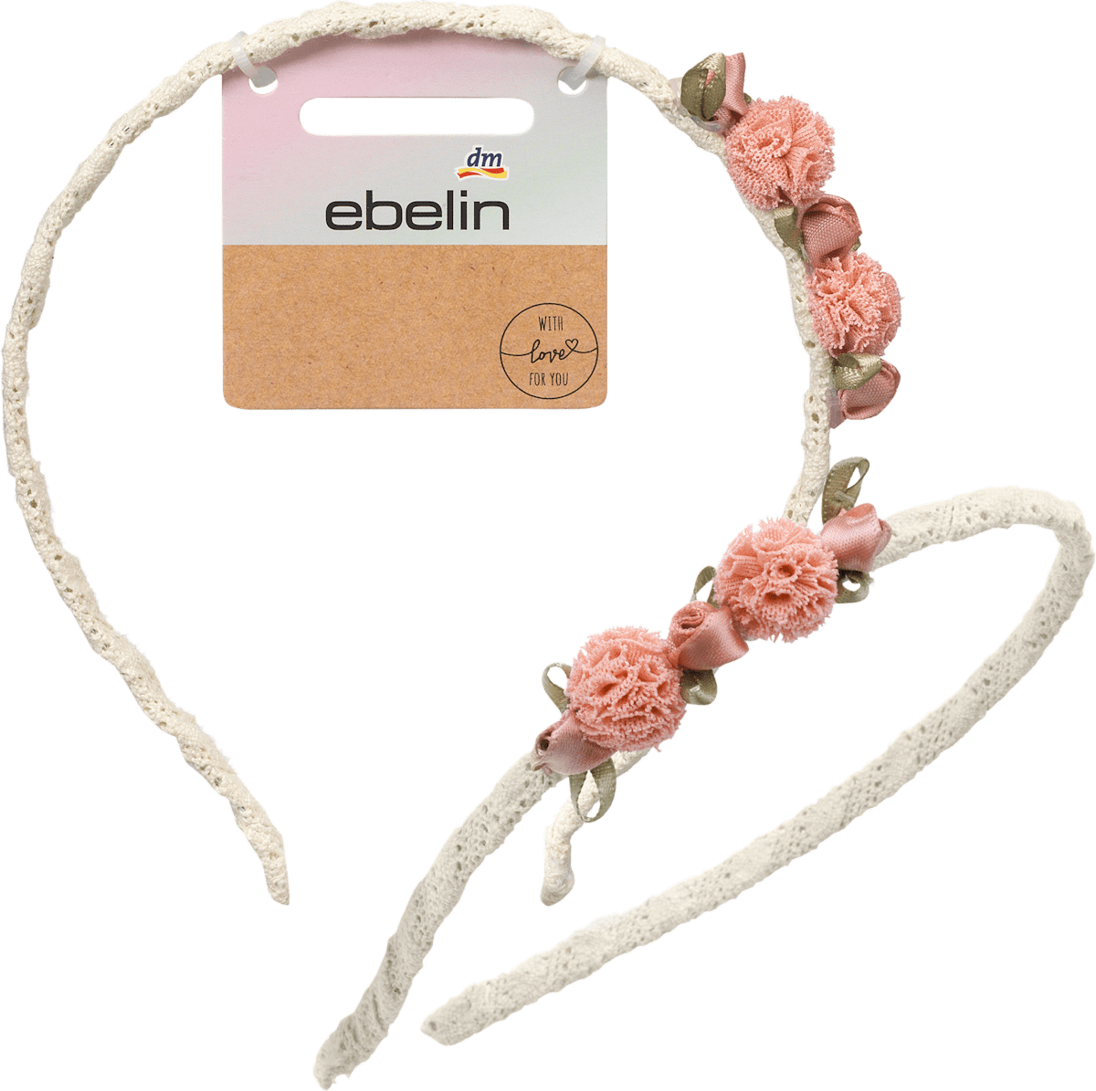 ebelin Haarreif mit Blumen-Applikationen, 1 St dauerhaft günstig online kaufen | dm.de