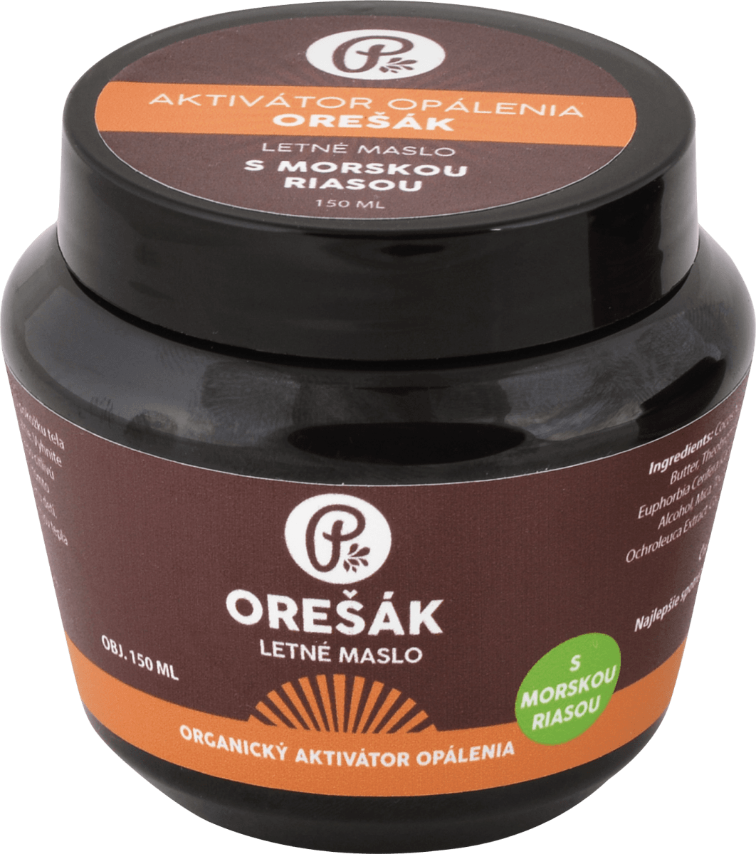Panakeia Organický aktivátor opálenia Orešák - letné maslo s morskou ...