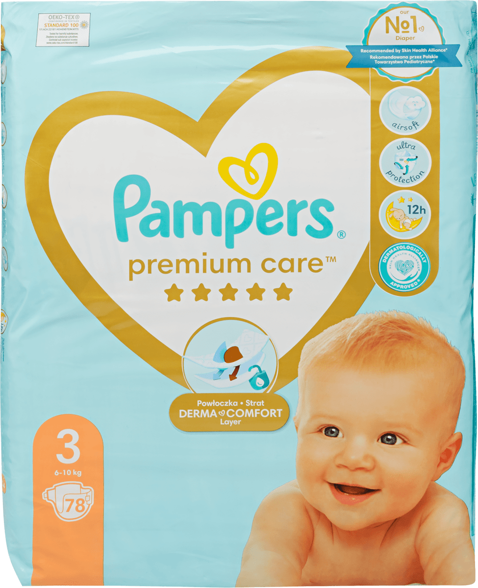 Pampers Premium Care jumbo pack pelene vel. 3 (6-10 kg), 78 kom. | dm.hr