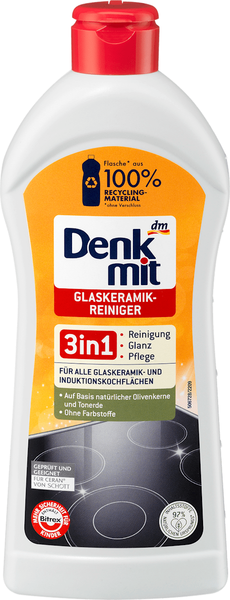 Denkmit Glaskeramikreiniger 3in1, 300 ml dauerhaft günstig online ...