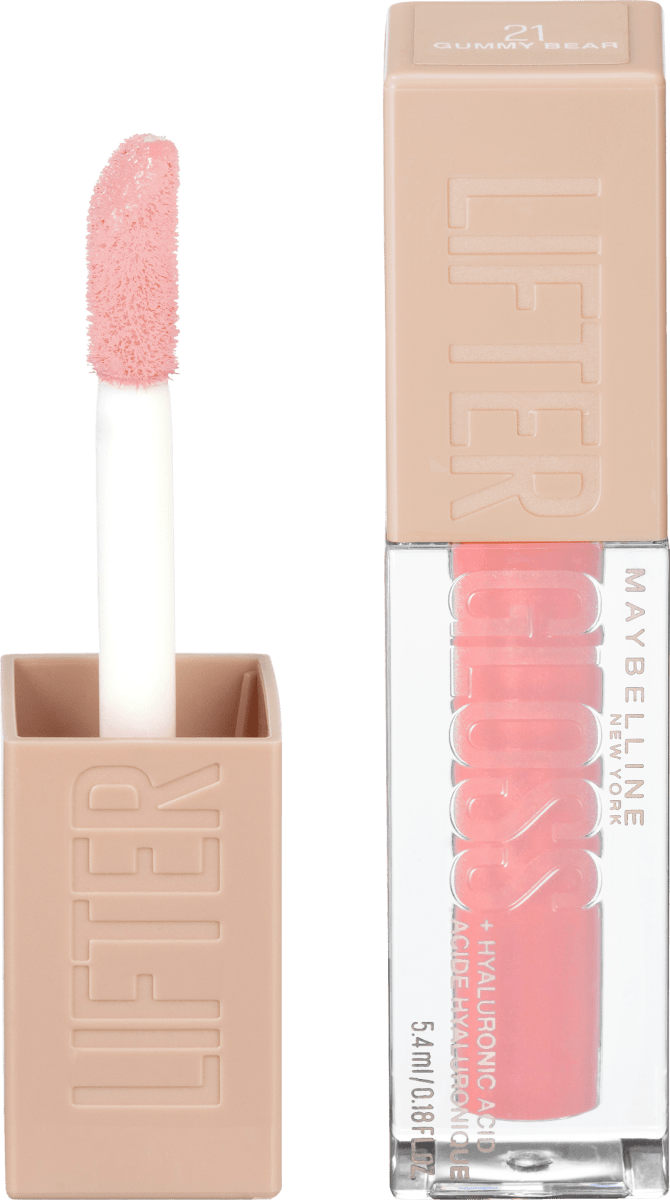 MAYBELLINE NEW YORK lesk na rty Lifter Gloss 21 Gummy Bear, 5,4 ml | dm.cz