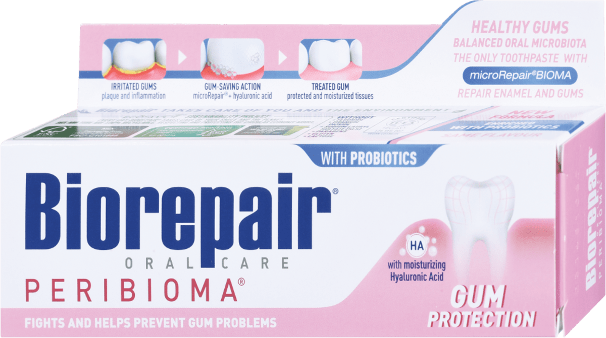 Biorepair zubní pasta Gum Protection Peribioma, 75 ml | dm.cz