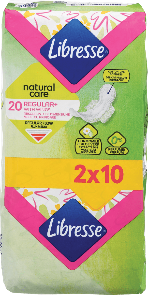 Libresse Absorbante Natural Ultra Normal, 20 buc cumpără permanent ...