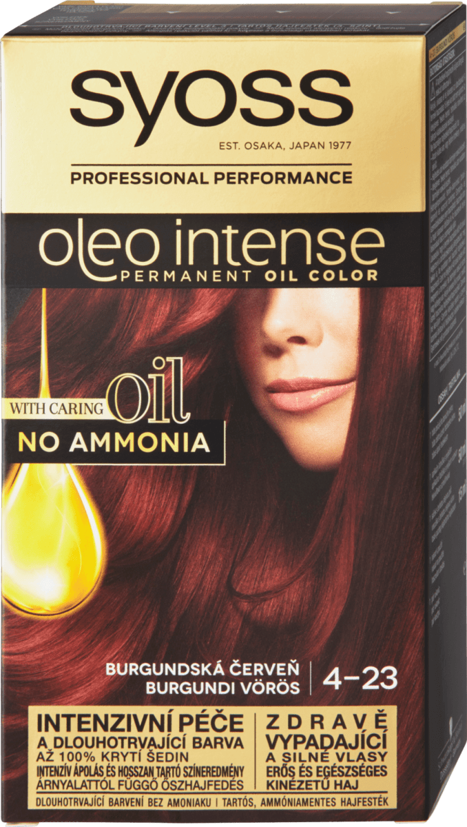 syoss Oleo Intense Vopsea permanentă 4-23, 1 buc cumpără permanent ...