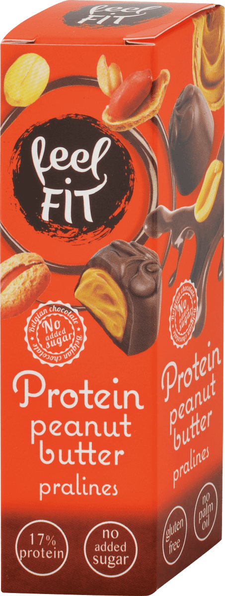 feel FIT Proteínové pralinky z arašidového masla, 33 g nakupujte vždy ...
