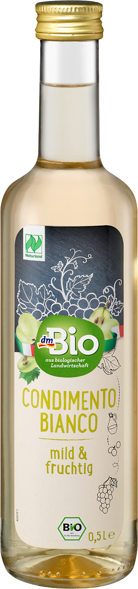 dmBio Essig, Condimento bianco, Naturland, 500 ml dauerhaft günstig ...