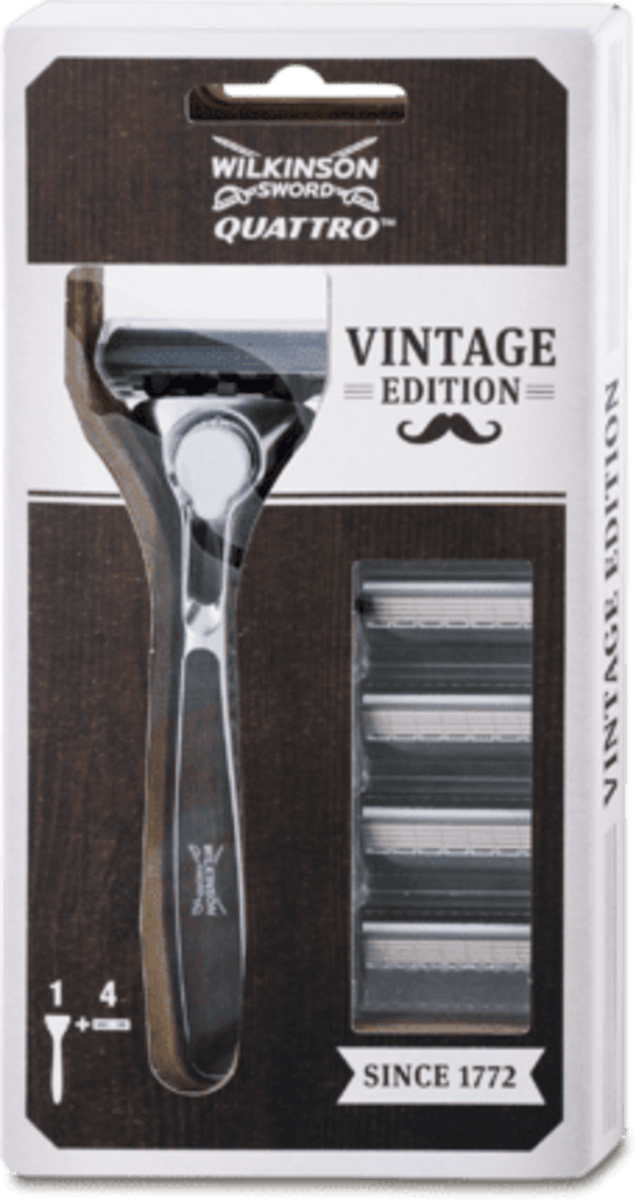 WILKINSON SWORD Quattro Titanium Vintage brijač, 1 kom. kupujte online ...