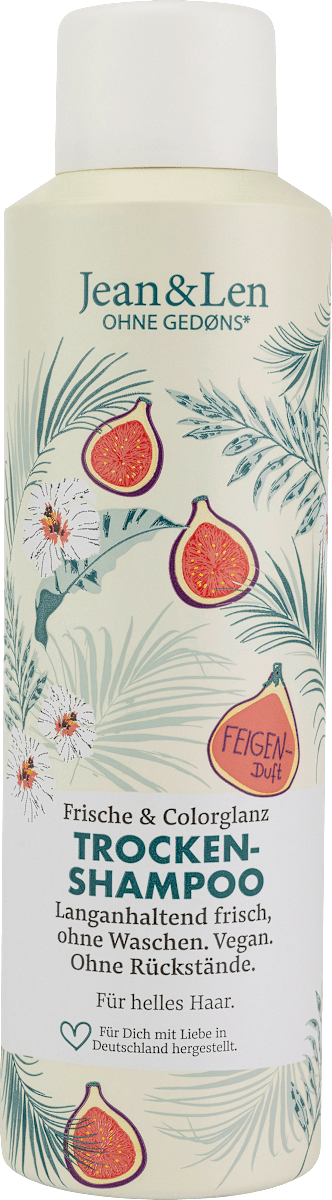 Jean&Len Frische & Colorglanz Trockenshampoo für helles Haar, 200 ml ...