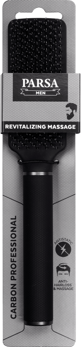 Parsa men Четка за коса с плоски зъбци, 1 бр. Пазарувай трайно изгодно ...