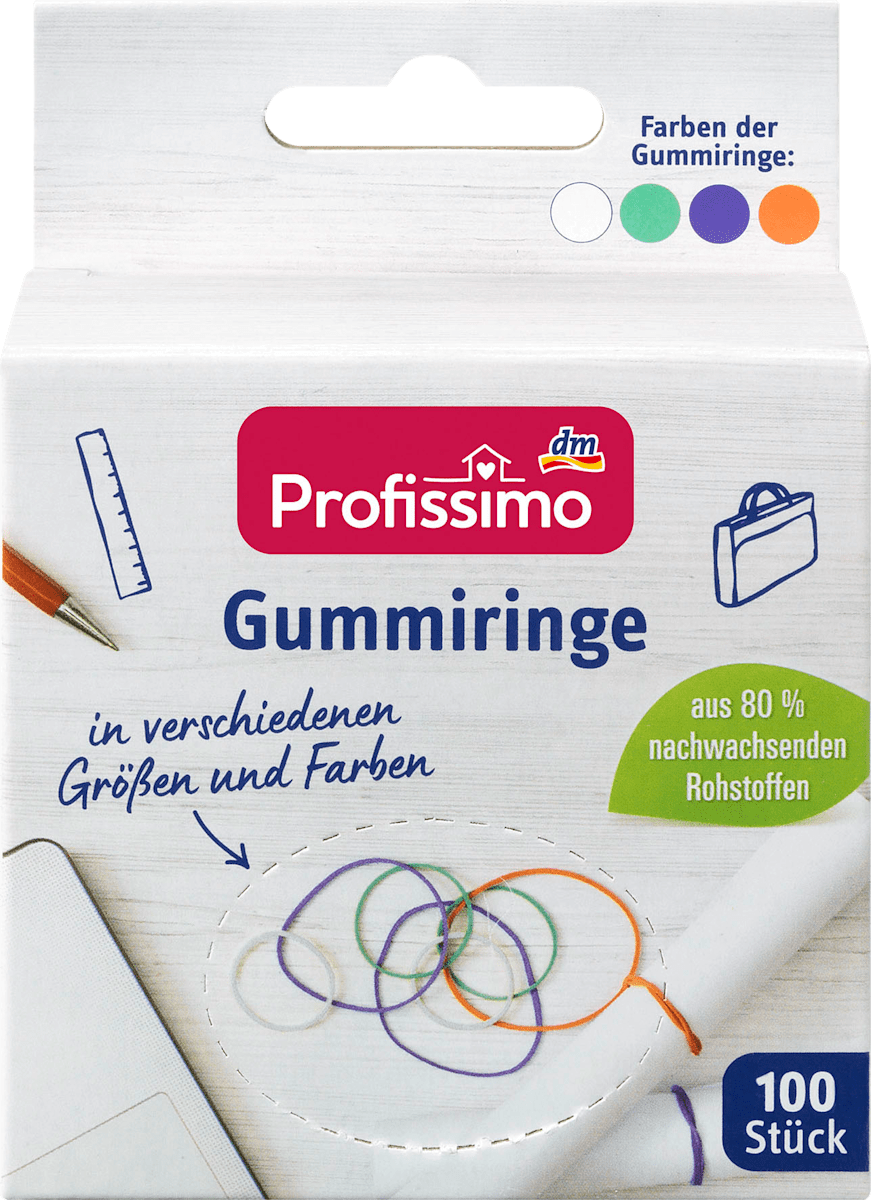 Profissimo Elastici in gomma, 100 pz Acquisti online sempre convenienti ...