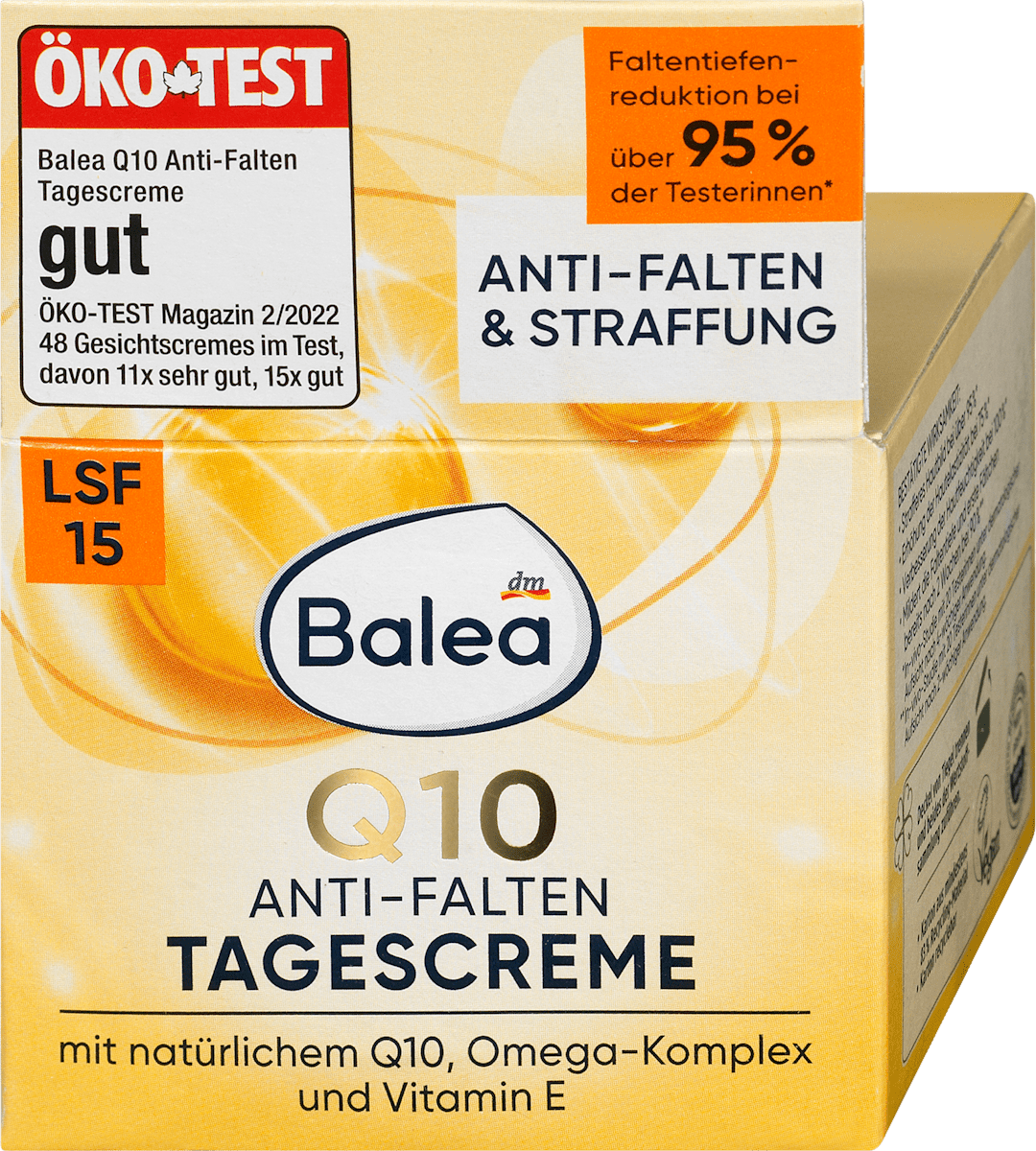 Balea Q10 dnevna krema protiv bora, SPF15, 50 ml povoljna online kupovina | dm.rs