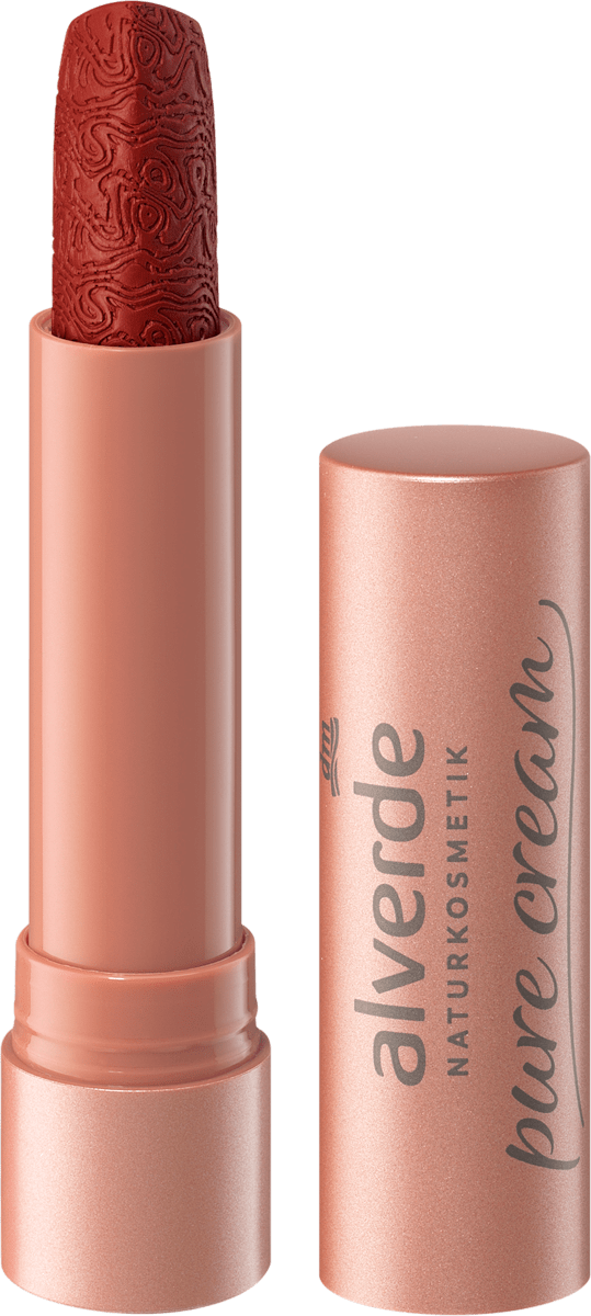alverde NATURKOSMETIK Rúž na pery pure cream - 50, 3,8 g nakupujte vždy ...