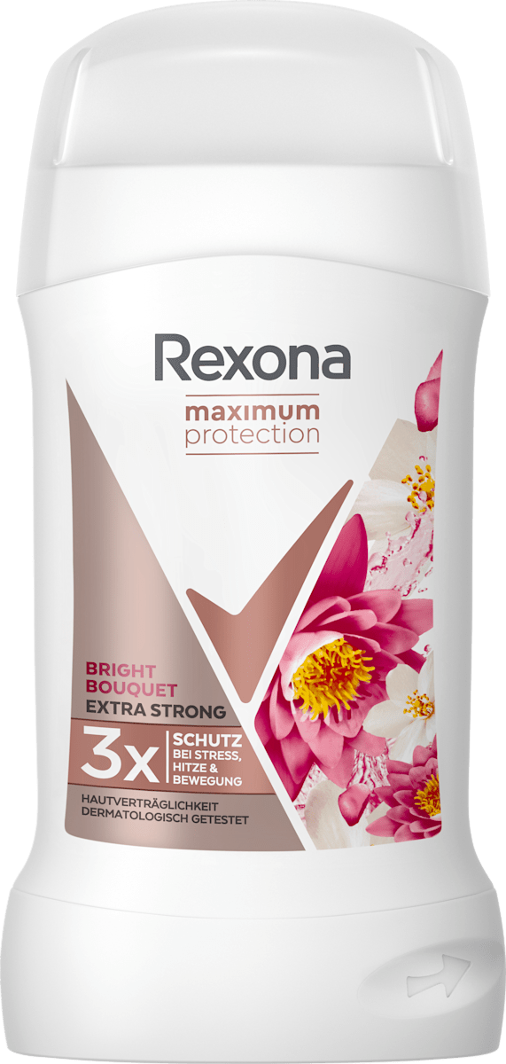 Rexona maximum protection Anti-Transpirant Deo Stick Bright Bouquet, 40 ...