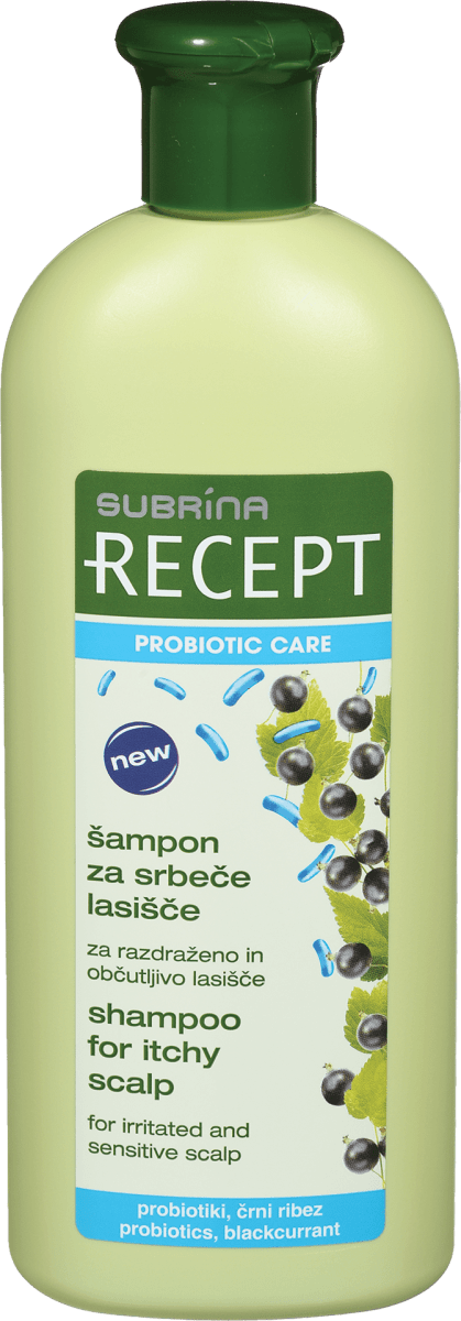 SUBRiNA RECEPT Šampon za vlasište sklono svrbežu Probiotic Care, 400 ml | dm.hr