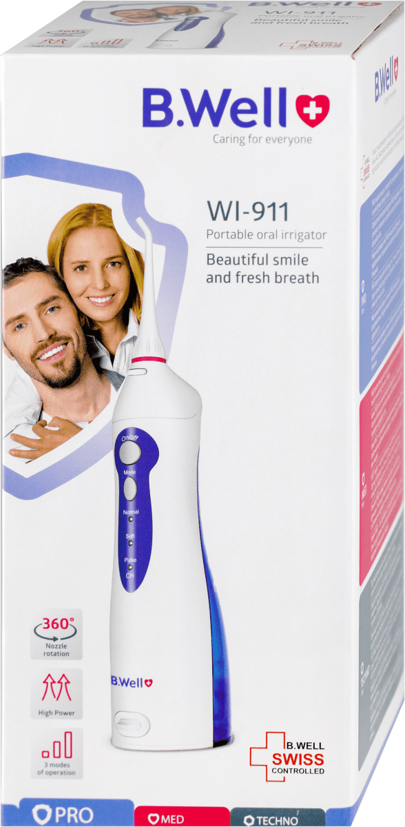 B.Well WI-911 oralni irigator, 1 kom povoljna online kupovina | dm.rs