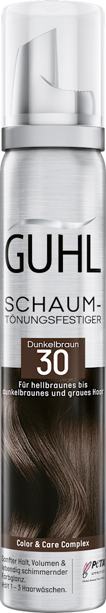 GUHL Haartönung Schaumfestiger 30 Dunkelbraun, 100 ml dauerhaft günstig ...