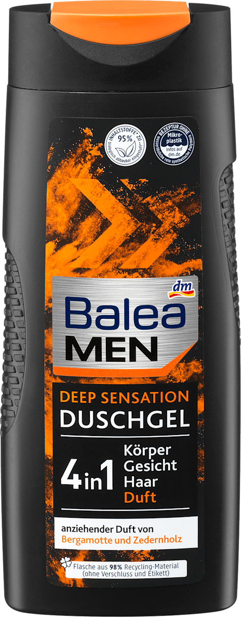 Balea MEN Duschgel Deep Sensation, 300 ml dauerhaft günstig online kaufen | dm.de