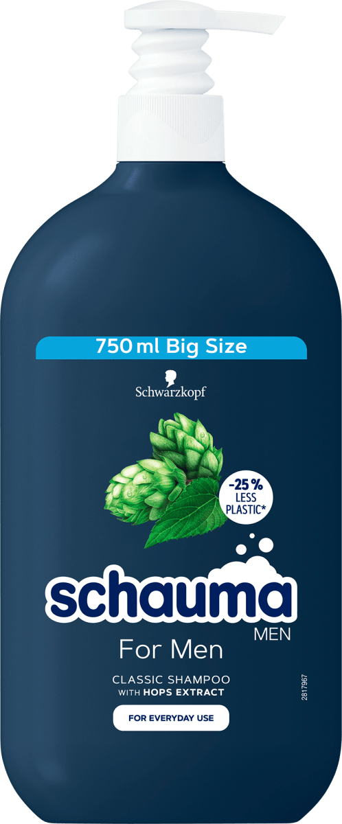 schauma Classic šampon za kosu For Men, 750 ml | dm.hr
