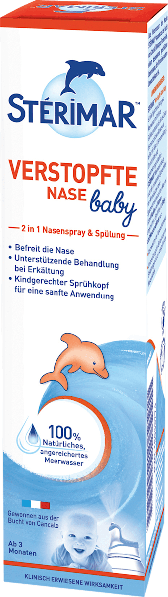 STÉRIMAR Verstopfte Nase Baby Nasenspray und Spülung, 50 ml | dm.at