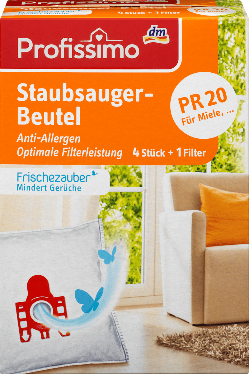 Profissimo Staubsaugerbeutel PR20, 4 St dauerhaft günstig online kaufen ...