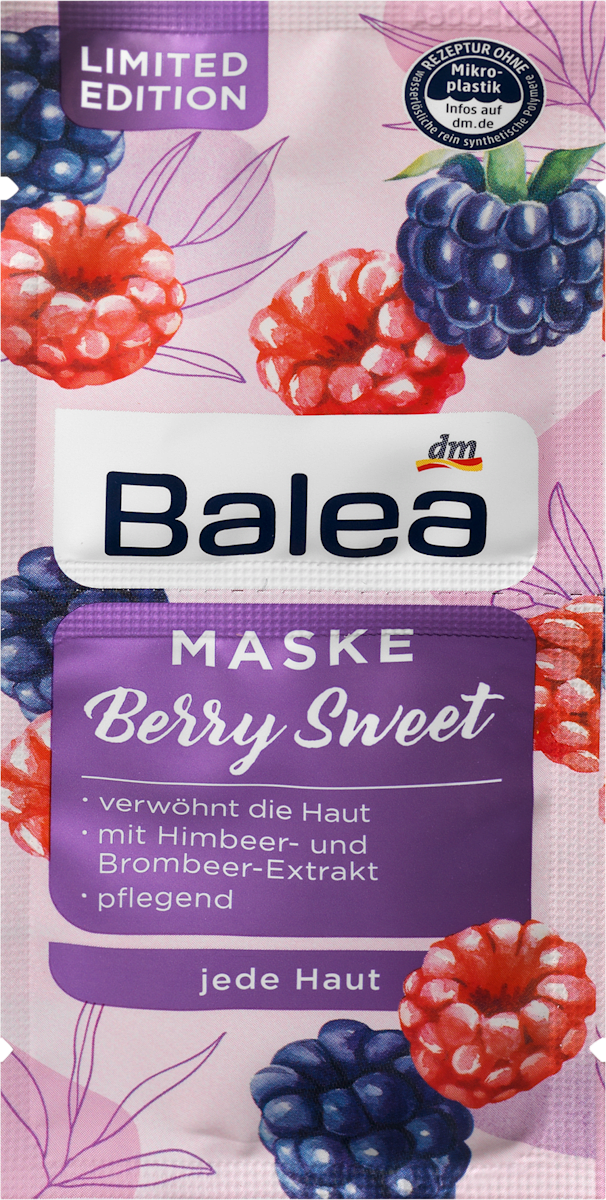 Balea Berry Sweet Maske, 16 ml | dm.at