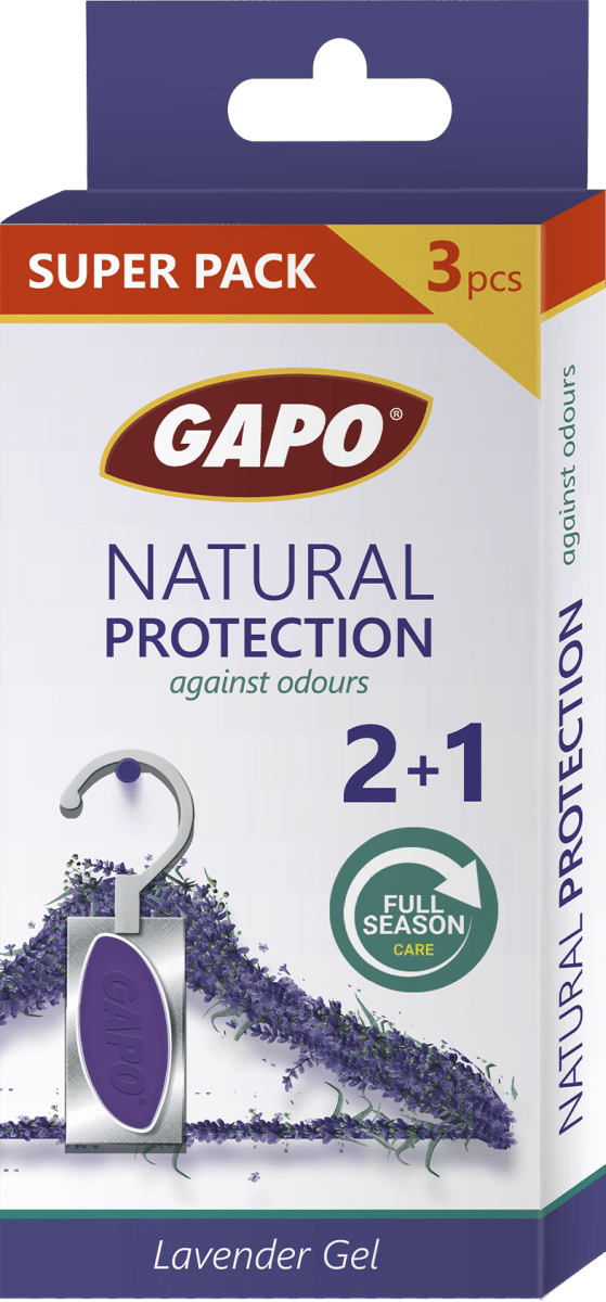 GAPO Osvježivač za garderober protiv moljaca 2u1, 3 kom. kupujte online ...