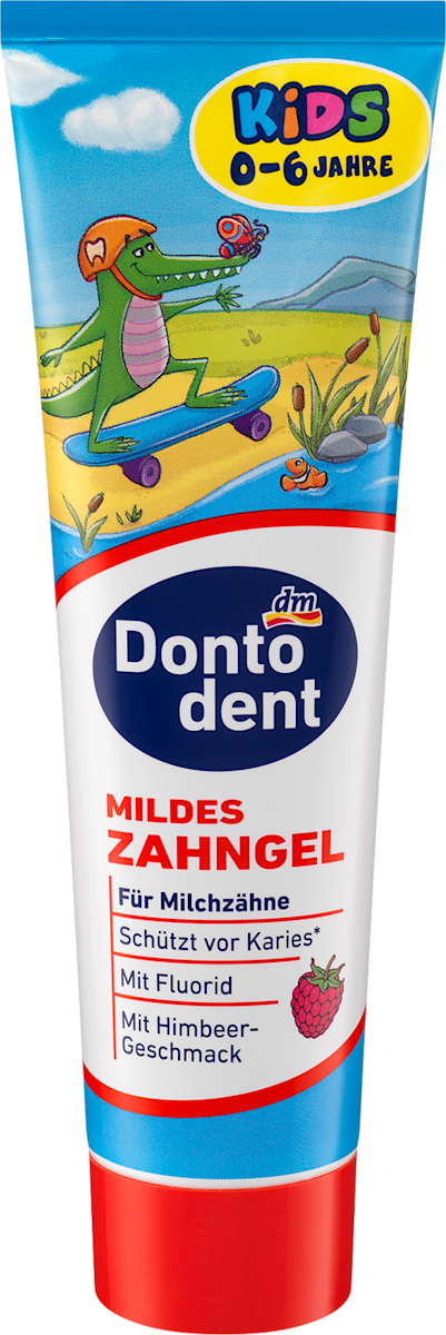 Dontodent Zahnpasta Kinder, bis 6 Jahre, 100 ml dauerhaft günstig ...