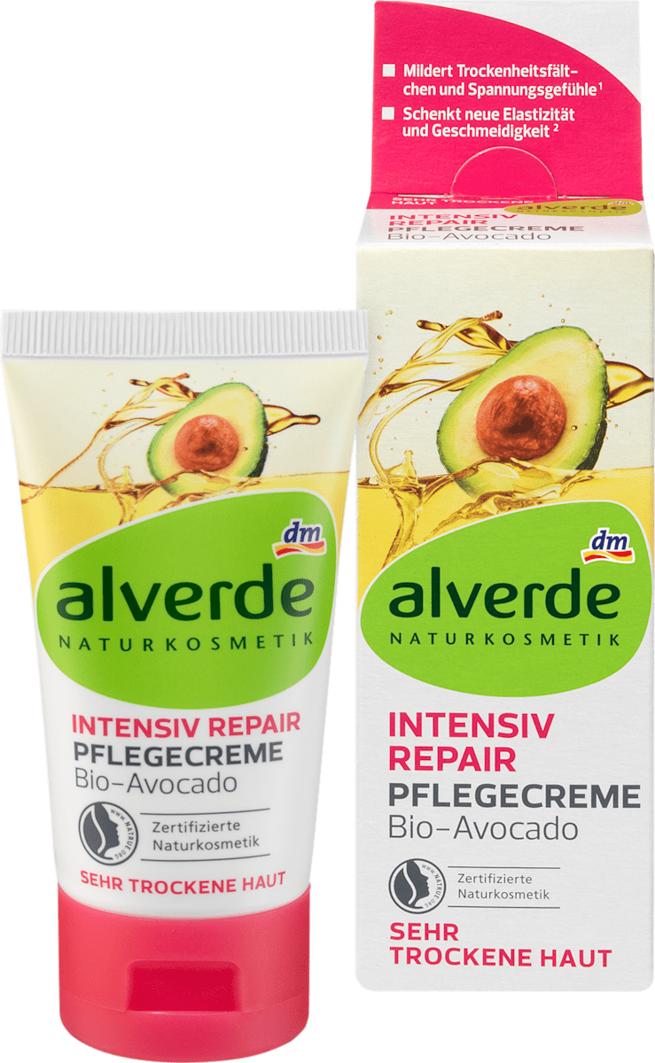 alverde NATURKOSMETIK Tagespflege Intensiv Repair Avocado, 50 ml dauerhaft günstig online kaufen ...