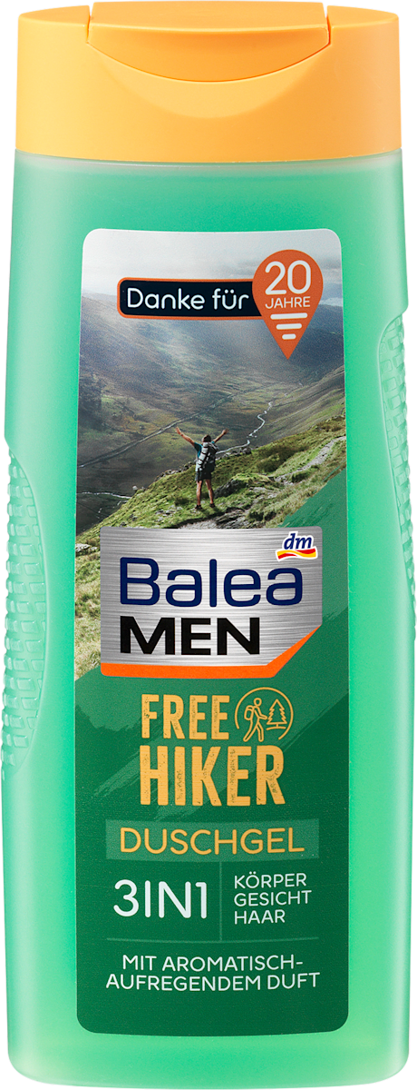 Balea MEN Duschgel 3in1 Free Hiker, 300 ml dauerhaft günstig online kaufen | dm.de