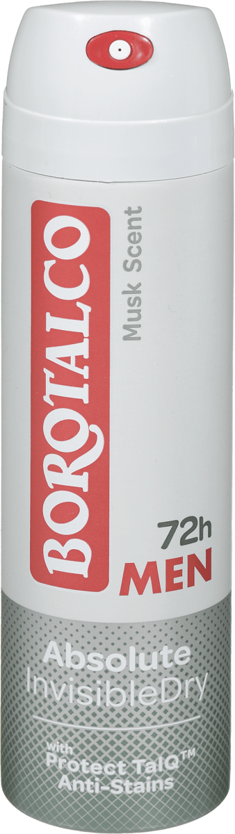 Borotalco Deodorant Men Absolute InvisibleDry Musk Scent, 150 ml | dm.si