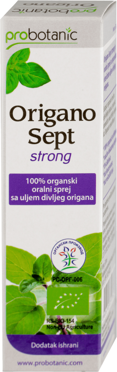 probotanic Origano Sept strong - 100% organski oralni sprej sa uljem ...