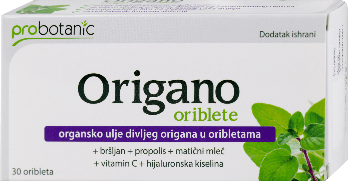 probotanic Origano oriblete - organsko ulje divljeg origana, 30 kom uvek povoljna online ...