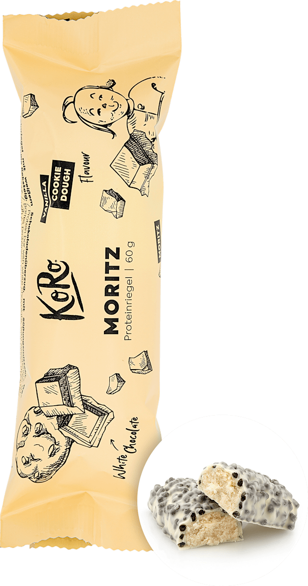 KoRo Proteinriegel Moritz, 60 g dm Dauerpreis: Immergünstig einkaufen ...
