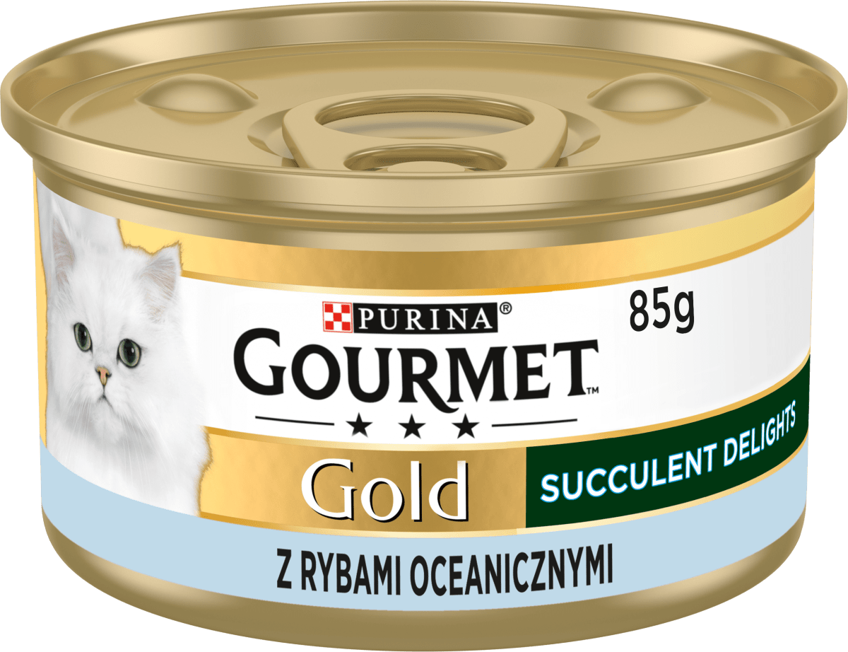 Purina Gourmet Gourmet GOLD Succulent Delights z rybami oceanicznymi ...