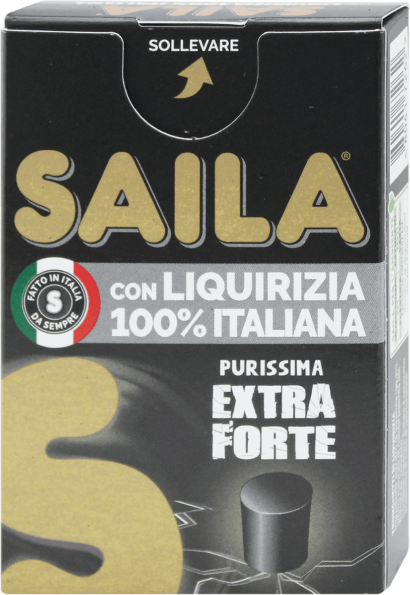 SAILA Caramelle alla liquirizia extra forte, 36 g Acquista online a prezzi convenienti | dm Italia