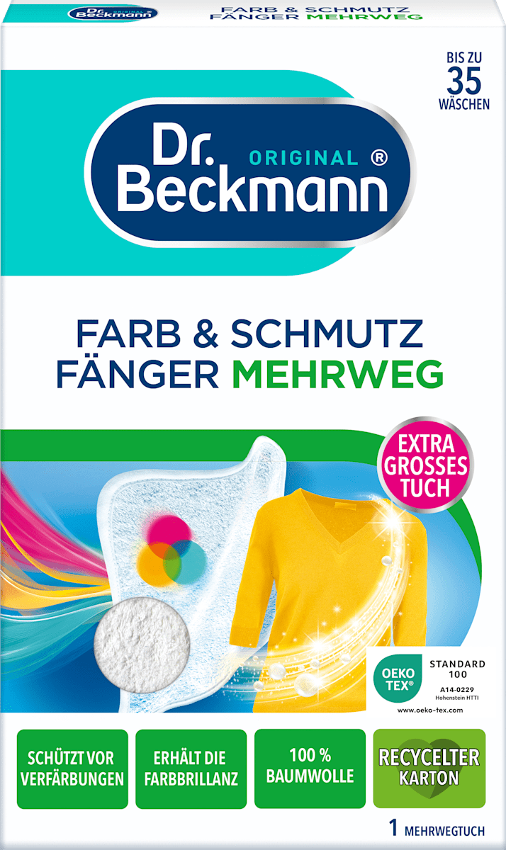 Dr. Beckmann Farb- & Schmutzfangtuch Mehrweg, 1 St dauerhaft günstig online kaufen | dm.de