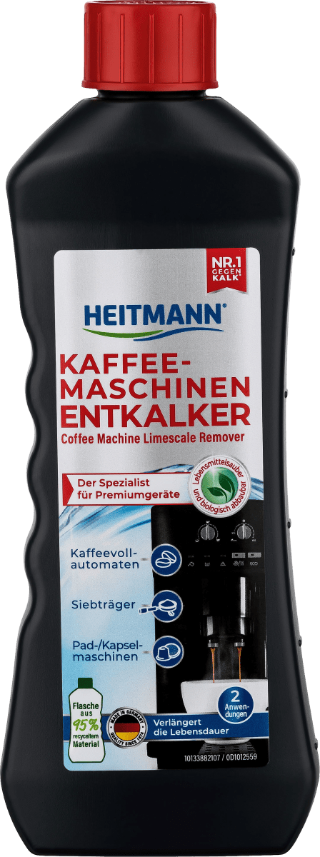 Heitmann Entkalker Kaffeemaschinen, 250 ml dauerhaft günstig online kaufen | dm.de