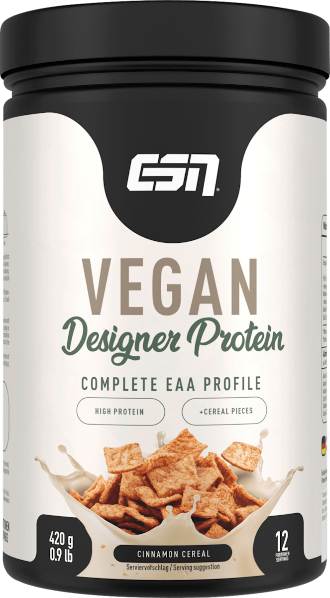 ESN Proteinpulver Designer Protein, Cinnamon Cereal, vegan, 420 g ...