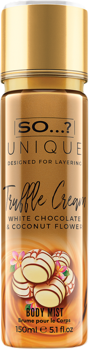 So...? Unique tělová mlha Truffle Cream, 150 ml | dm.cz