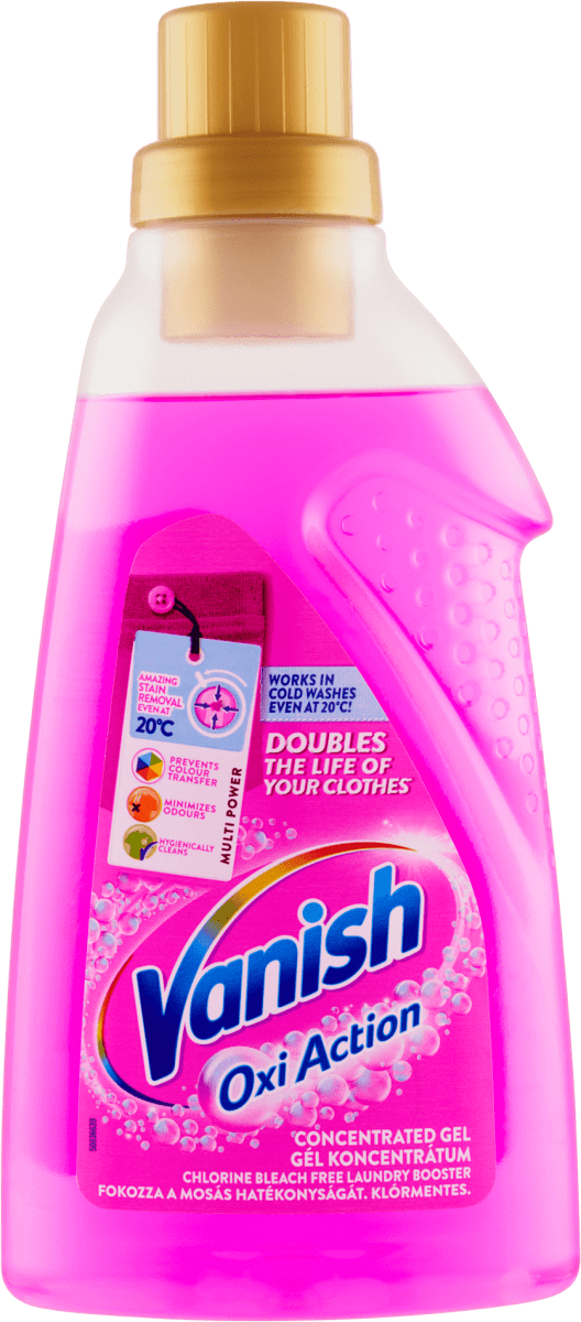 Vanish Oxi Action Gélový odstraňovač škvŕn Oxi Action, 750 ml trvalo ...