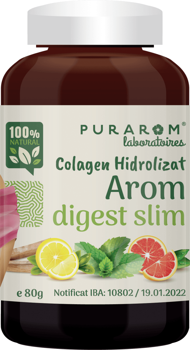 Purarom Colagen Hidrolizat Arom Digest Slim, 80 g | dm.ro
