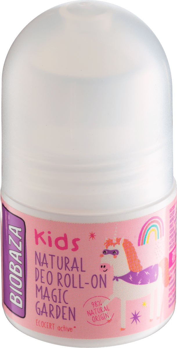 Biobaza Deodorant natural pentru copii Magic Garden, 1 buc cumpără întotdeauna ieftin pe online ...