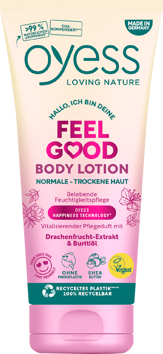 oyess Bodylotion Feel Good, 175 ml dm Dauerpreis: Immergünstig ...