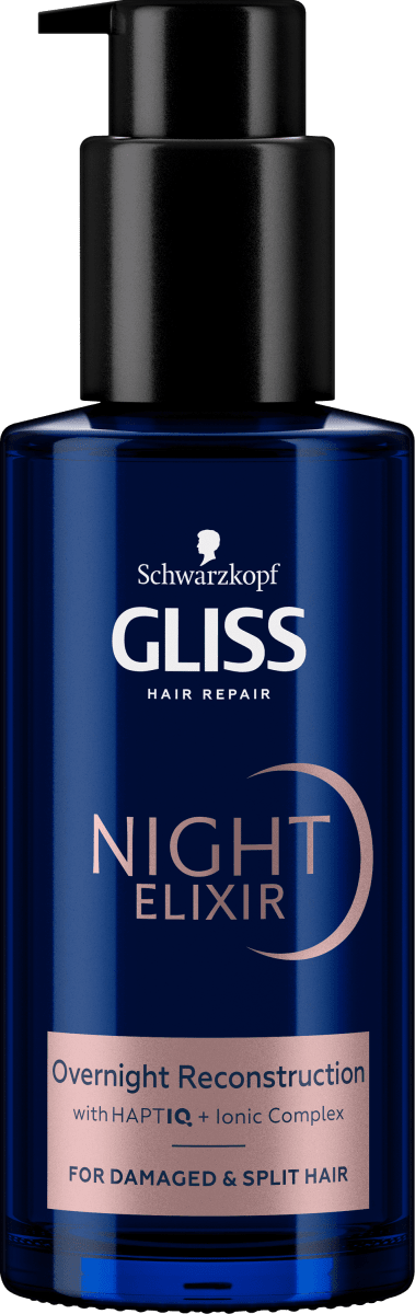 Schwarzkopf GLISS Serum za kosu, NIGHT ELIXIR RECONSTRUCTION, 100 ml ...