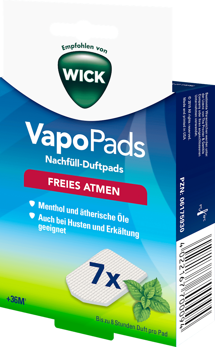 Wick Vapo Pads Menthol, 7 St dauerhaft günstig online kaufen | dm.de