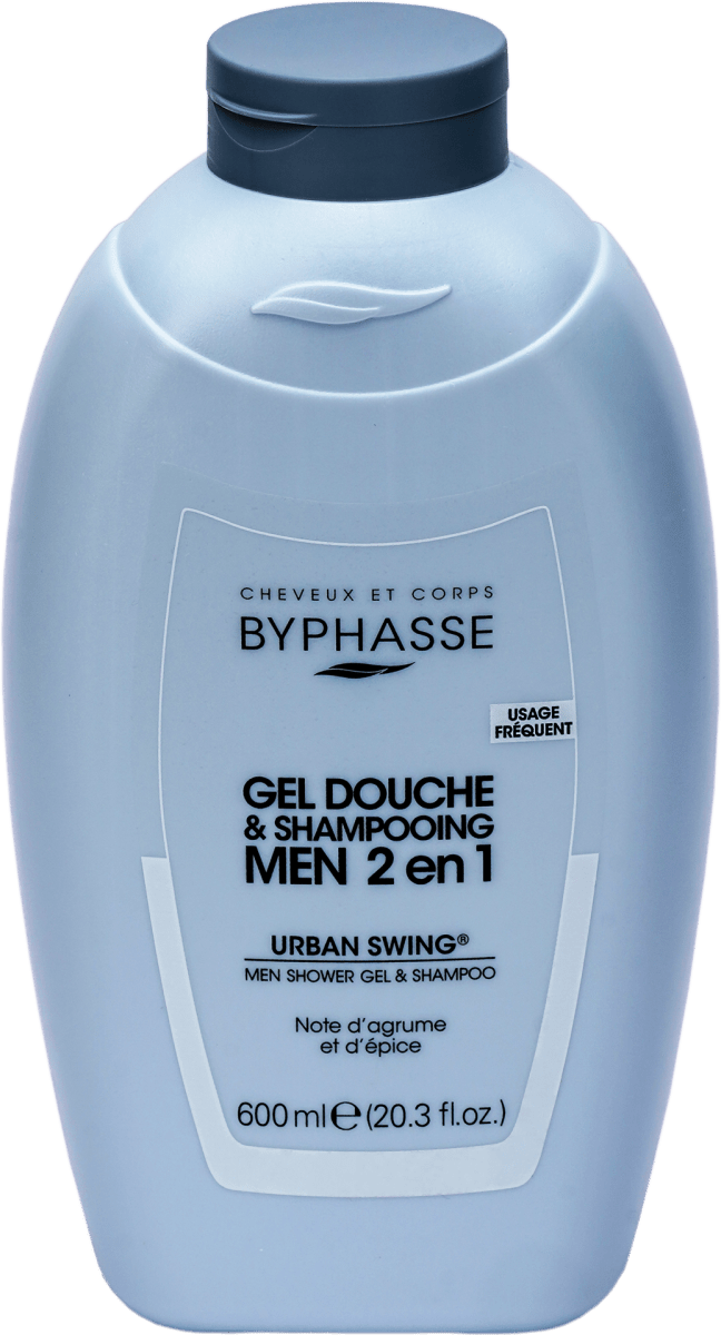 Byphasse Men 2u1 Gel Za Tuširanje Urban Swing 600 Ml Dmhr