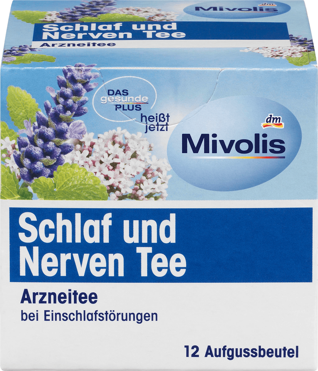 Mivolis Arznei-Tee, Schlaf und Nerven Tee, 18 g dauerhaft günstig ...