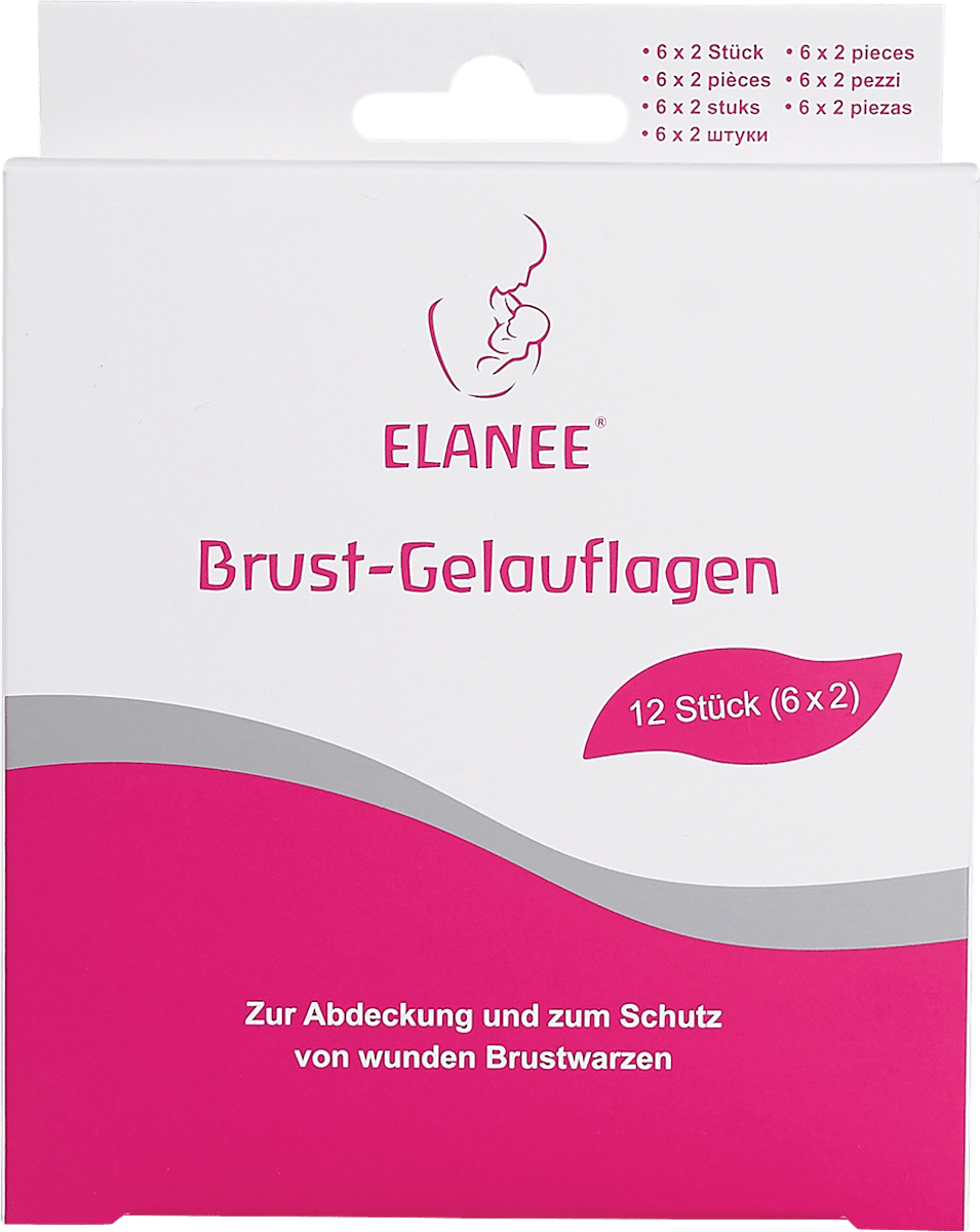Elanee Brust Gelauflagen (6 x 2 Stück), 12 St dauerhaft günstig online ...