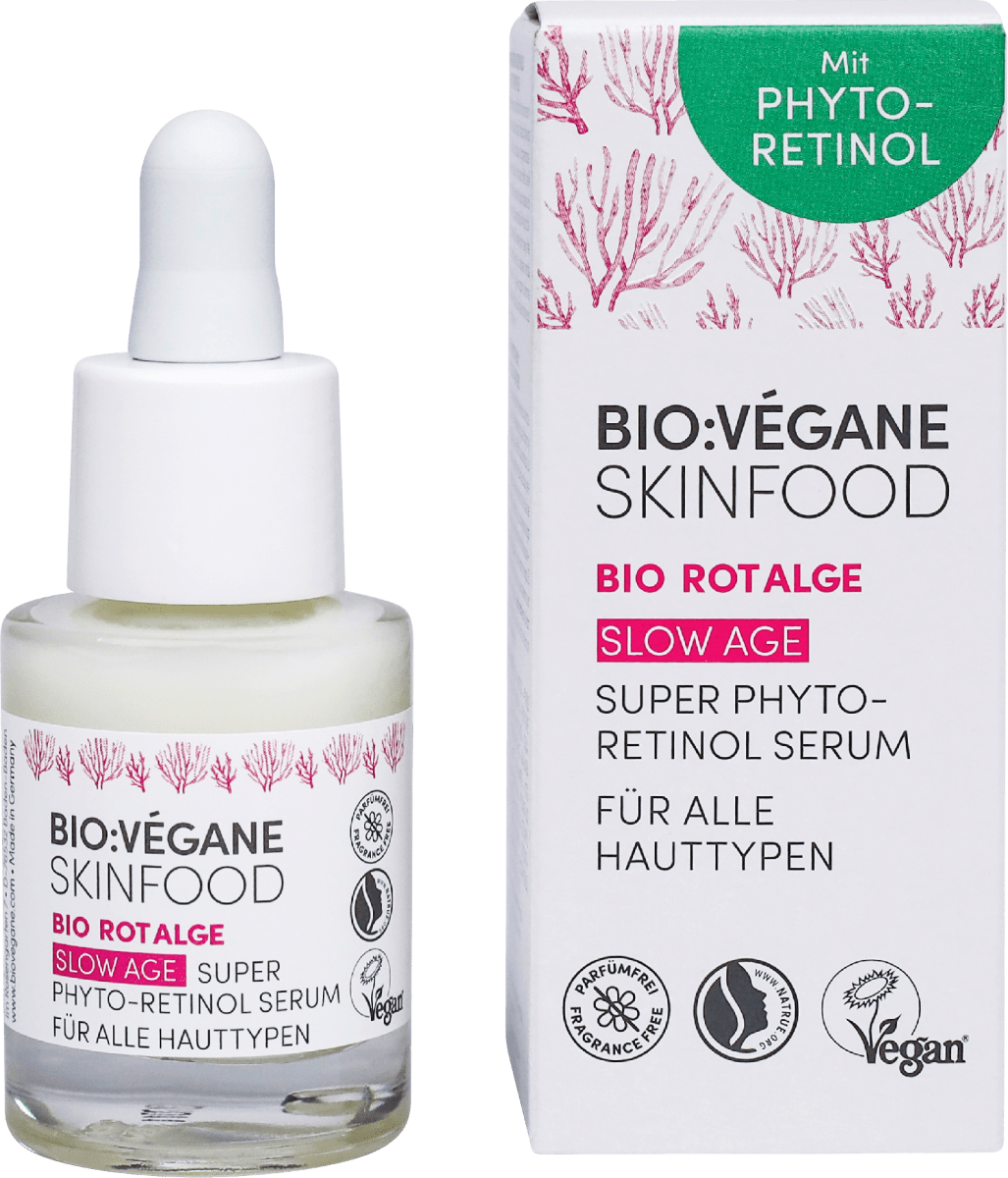 BIO VÉGANE Serum Bio Rotalge Slow Age Super Phyto-Retinol, 15 ml ...