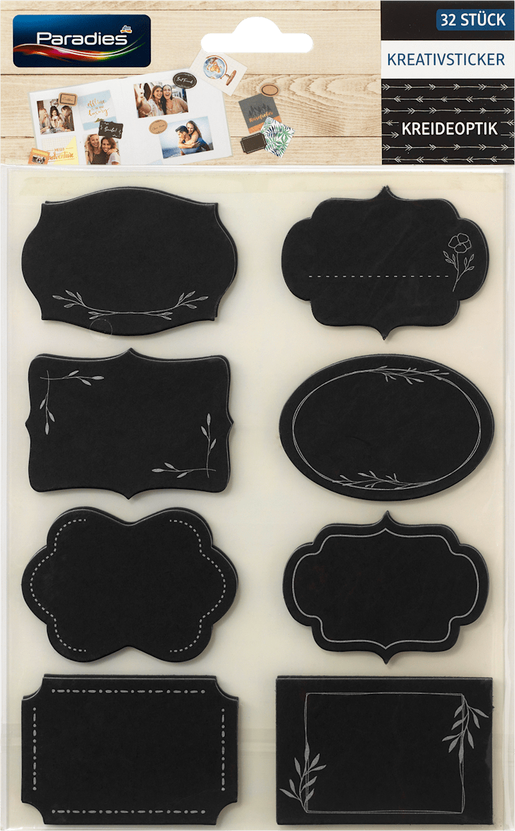 Paradies Kreativstickerset Kreide, 1 St dauerhaft günstig online kaufen ...